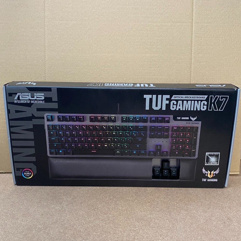 Like New ASUS TUF Gaming K7 Mechanical Keyboard - Own4Less